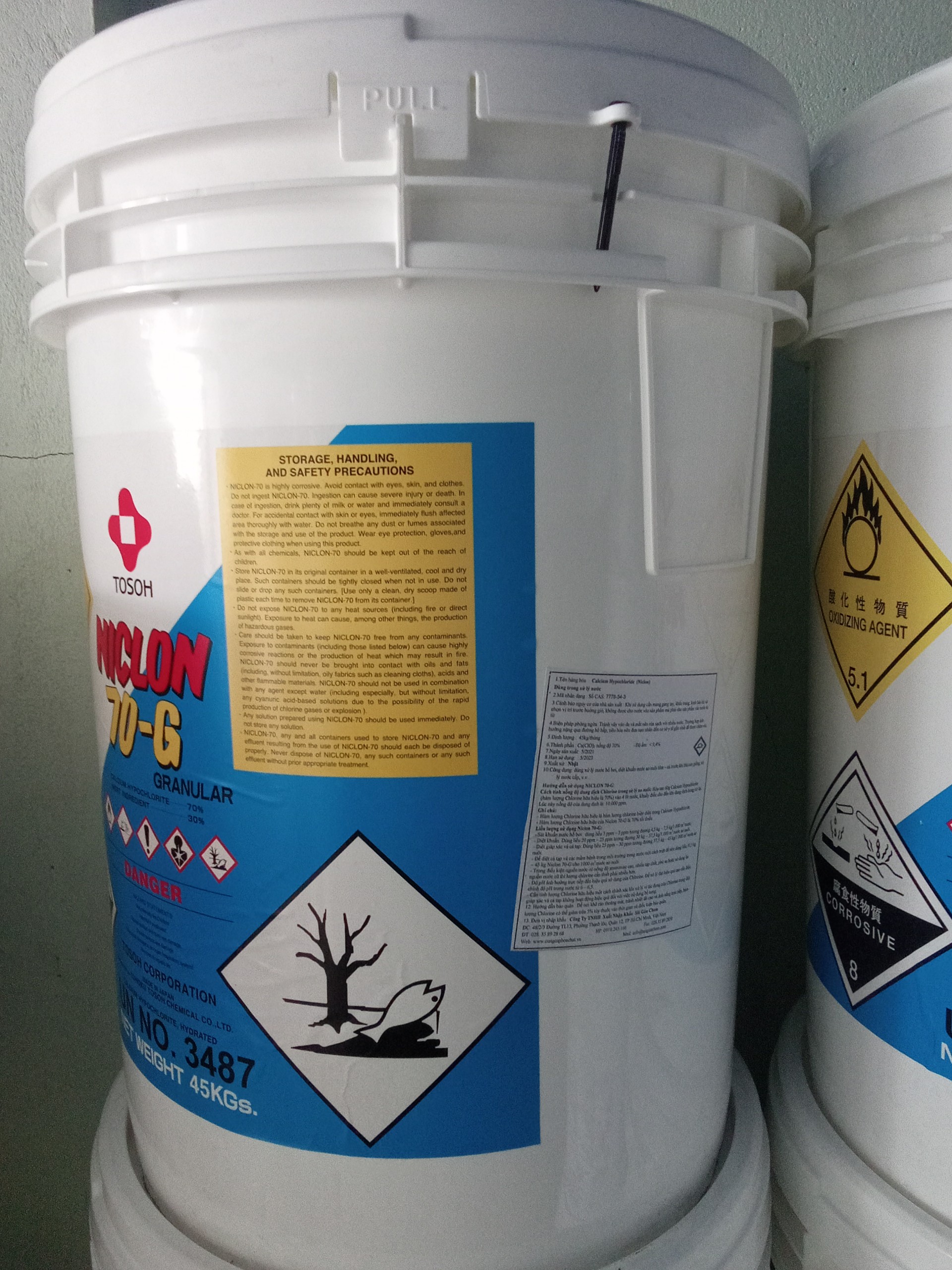 Bán chlorine nhật Niclon uy tín tại TPHCM